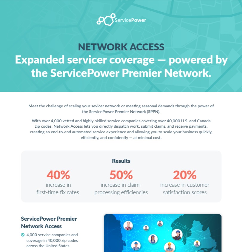 ServicePower HUB Servicer Support